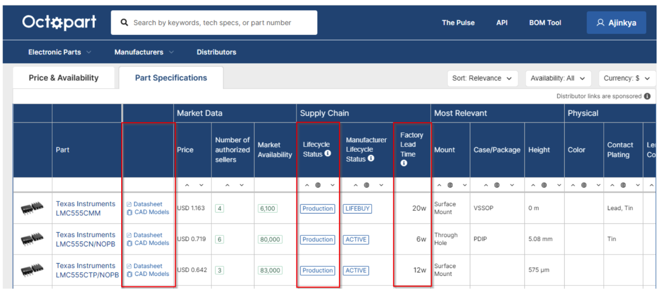 電子部品の調達を加速するためにOctopartを使用した私の個人的な経験 | Altium